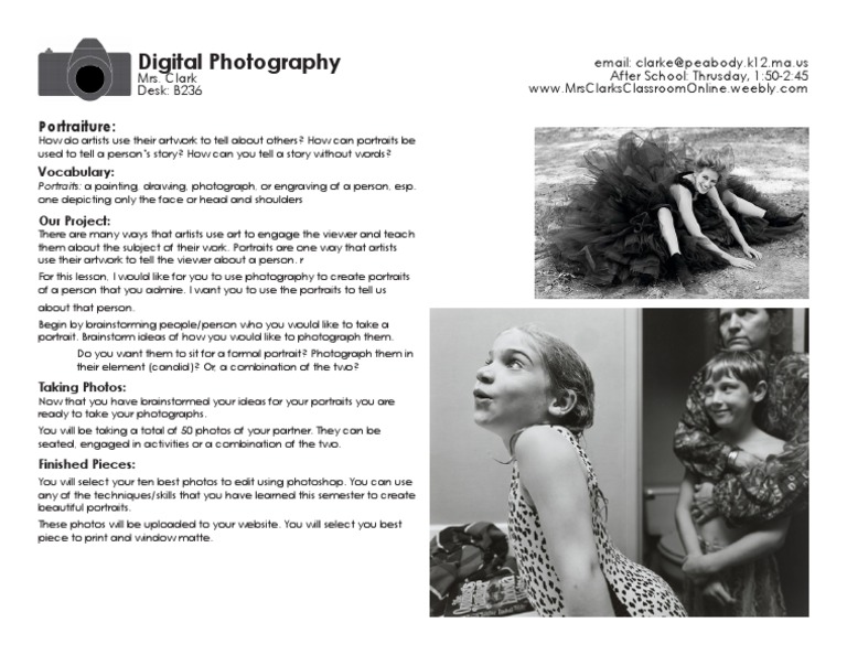 Portrait Assignmentsheet DP | PDF | Social Science | Self-Improvement