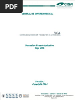 Manual de Usuario SIGA DGA | PDF | Finanzas y dinero