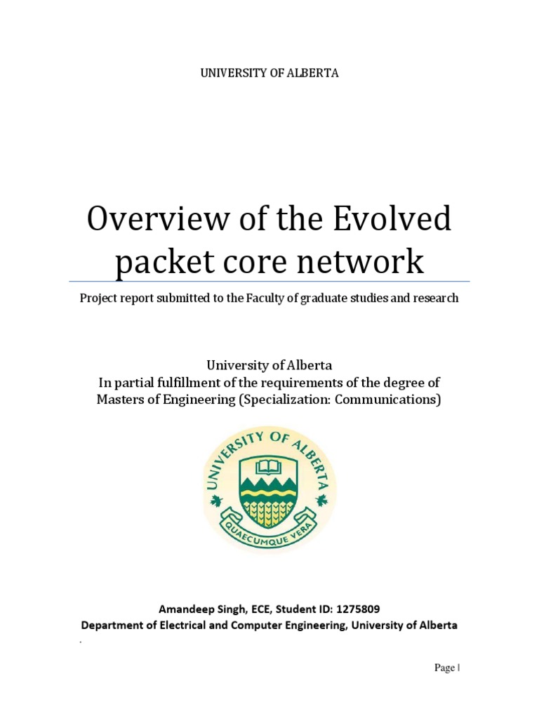 Intro To Evolved Packet Core Network | PDF