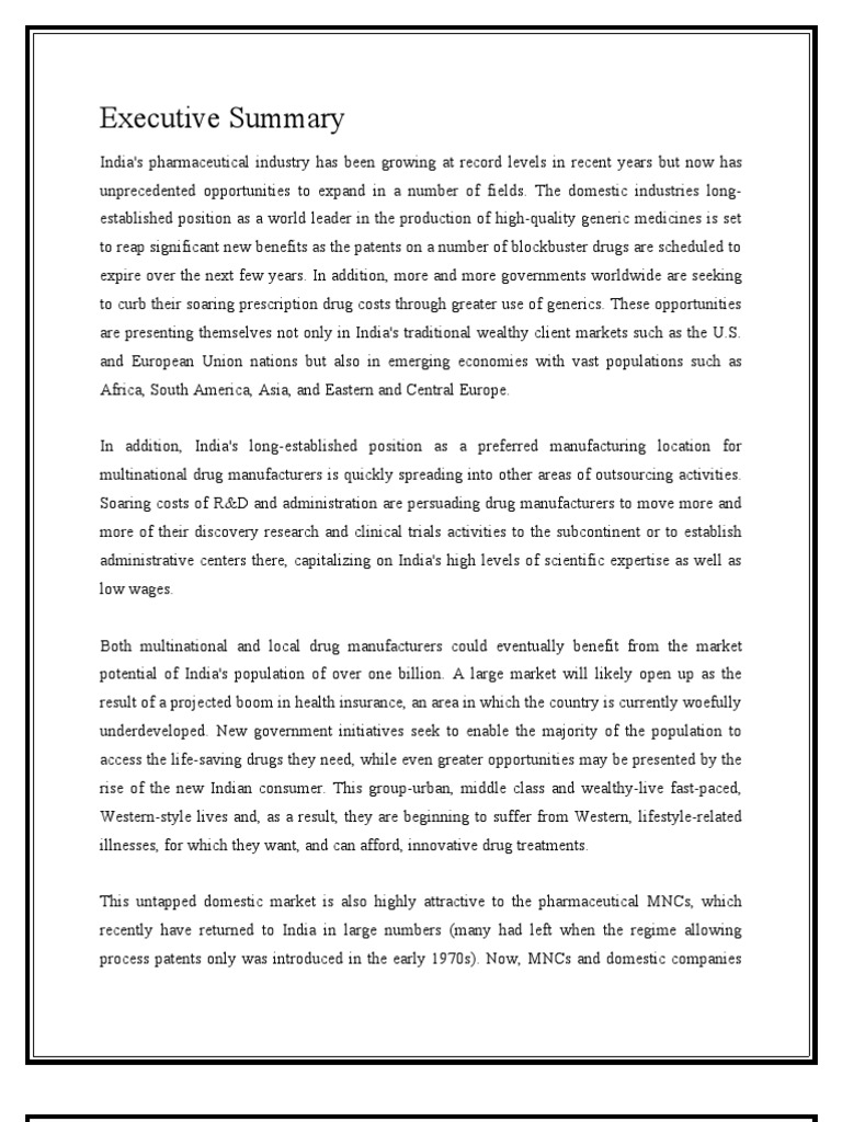 Pharma Report | PDF | Generic Drug | Pharmaceutical Industry