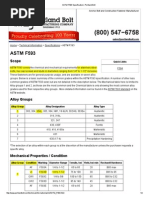 Astm F593 PDF | PDF | Alloy | Stainless Steel