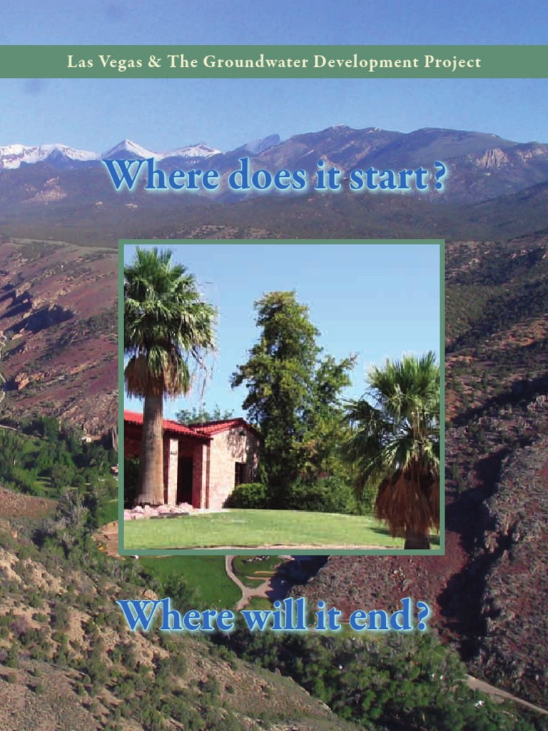 NV Water Pipeline Report | PDF | Aquifer | Las Vegas Valley