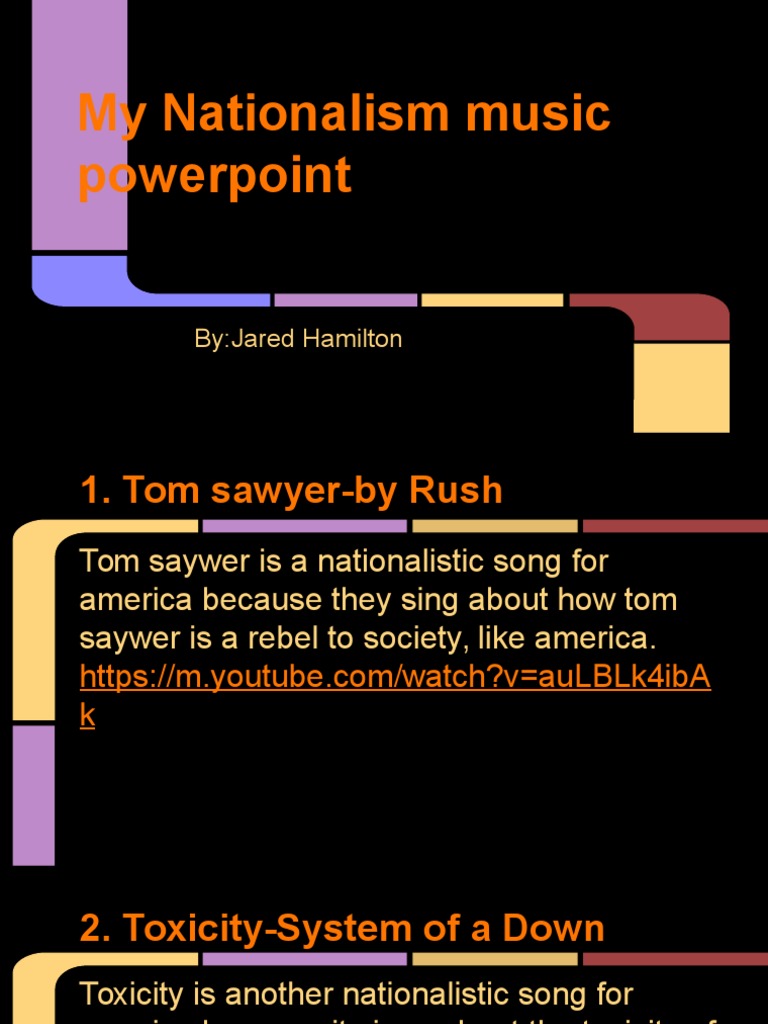 Nationalistic Songs for America | PDF | Politics | Social Science