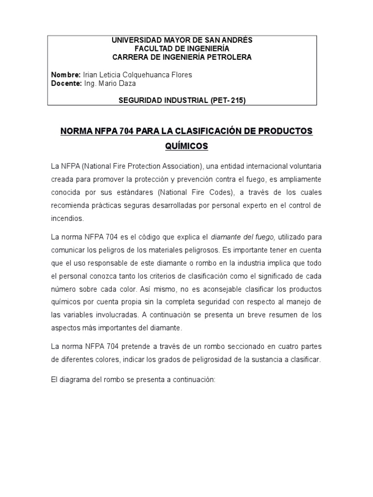 Norma NFPA 740 | PDF | Material explosivo | Combustión