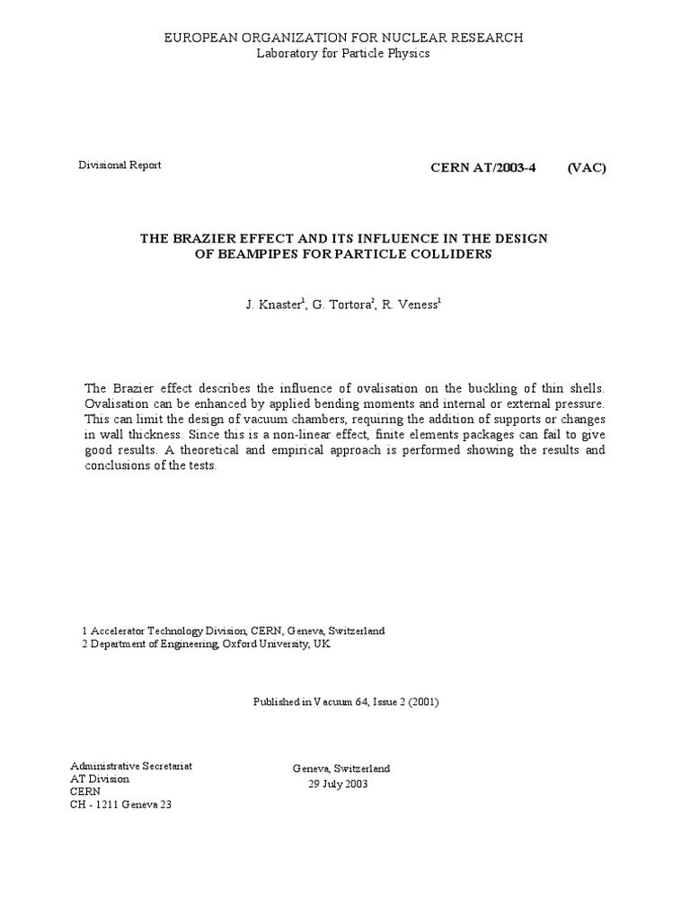 Brazier Effect | PDF | Bending | Buckling