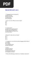 100 Multiple Choice Questions in C Programming MCQs | PDF | Pointer (Computer Programming ...