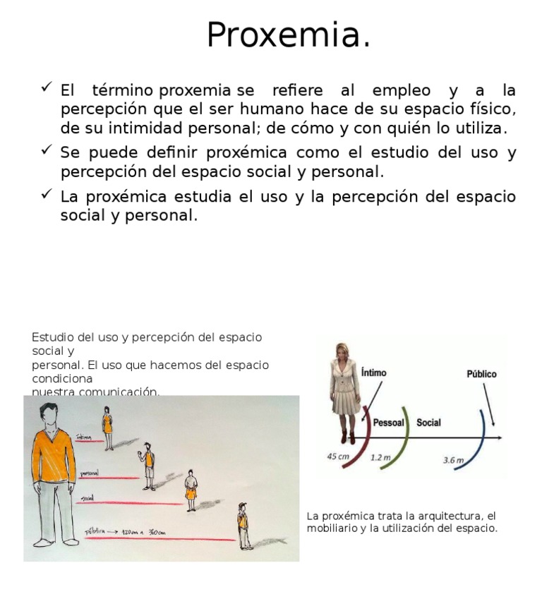 Proxemia | PDF | Ciencias sociales