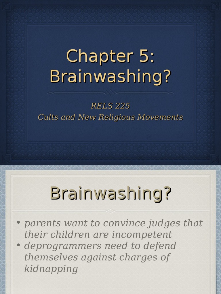 Brainwashing | Mind Control | Psychology