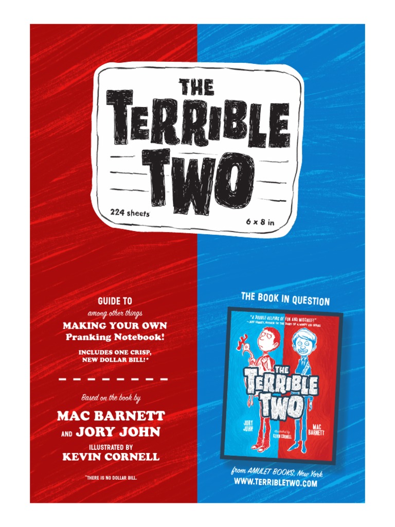 The Terrible Two Activity Guide | PDF | Cryptography | Senses