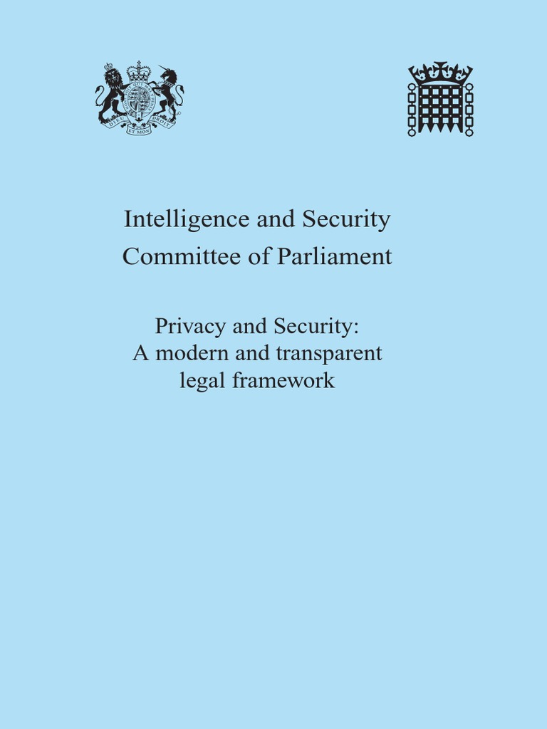 GCHQ Ics Report | PDF | Mi5 | Privacy