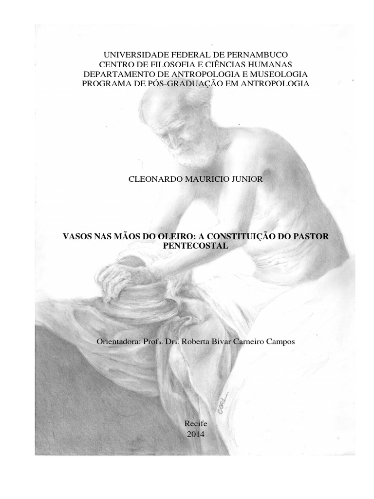 Vasos Nas Mãos Do Oleiro A Constituição Do Pastor Pentecostal Pdf