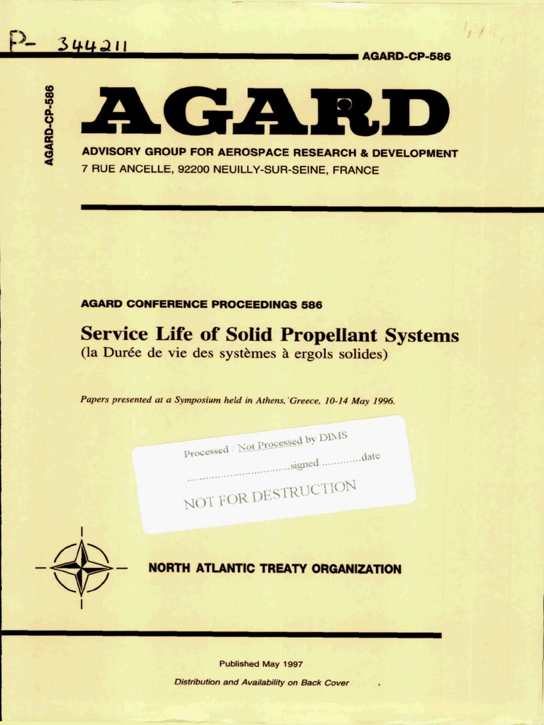 Agard CP 586 | PDF | Viscoelasticity | Gas Turbine