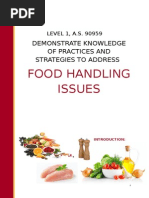 COOKERY NC II Prepare Sandwich Module 1 | PDF | Hamburgers | Sandwich