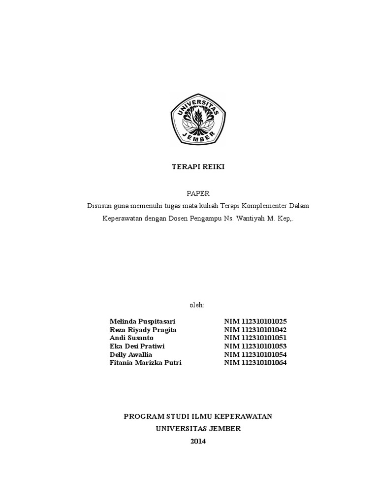 TERAPI REIKI Kumpul | PDF