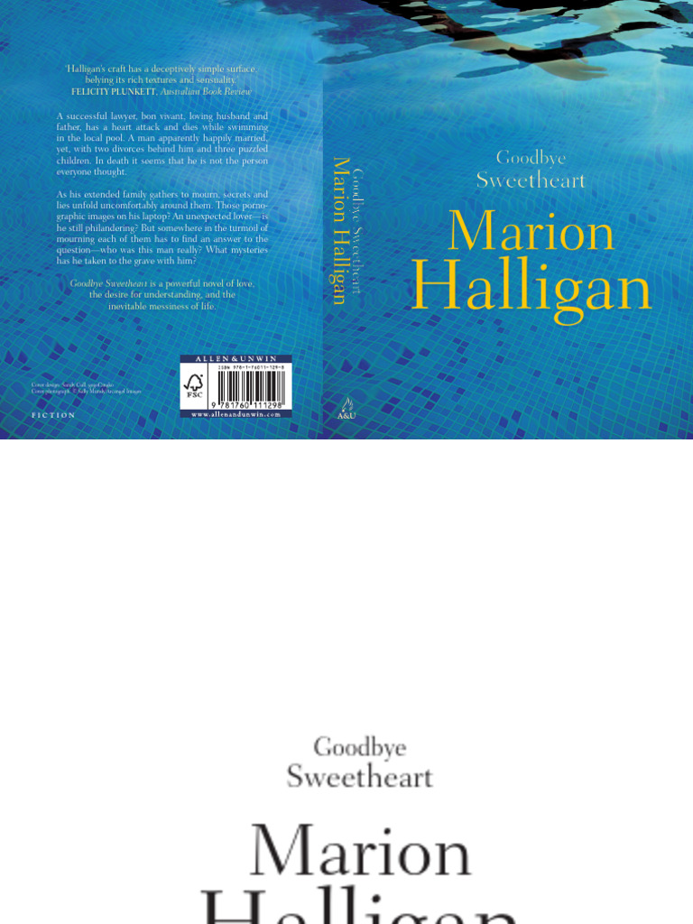 Marion Halligan - Goodbye Sweetheart (Extract) | PDF | Sleep | Foods