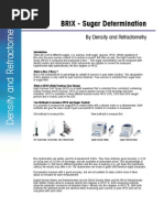 Detailed Brix Chart PDF | PDF | Food And Drink | Physical Quantities