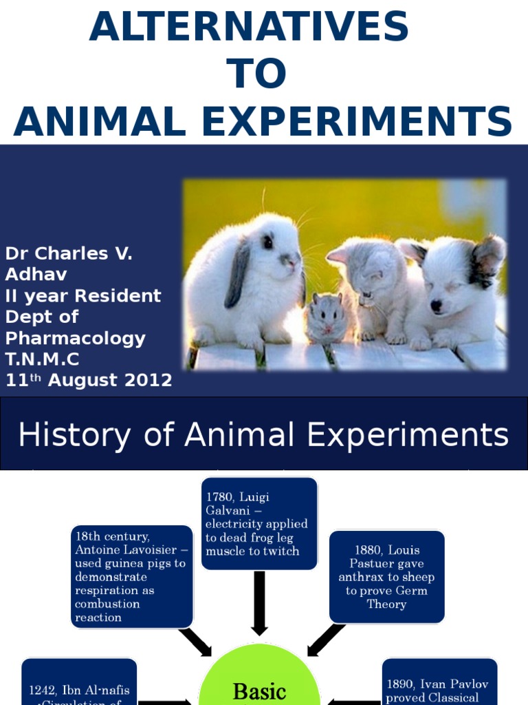 Alternatives To Animal Expirements | PDF | Animal Testing | Biology