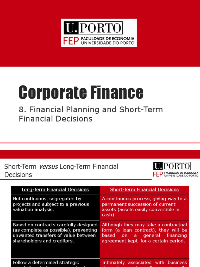 Lecture Short-Term Financial Decisions | PDF | Market Liquidity | Credit