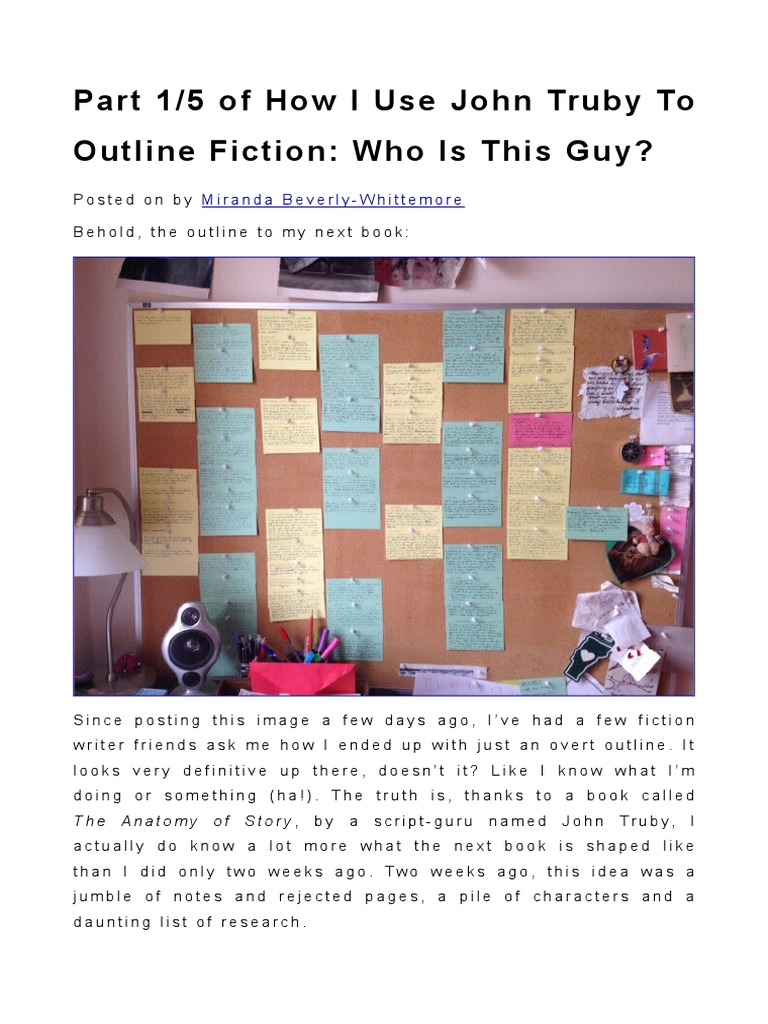 How To Use John Truby in Fiction | PDF | Plot (Narrative) | Imagination