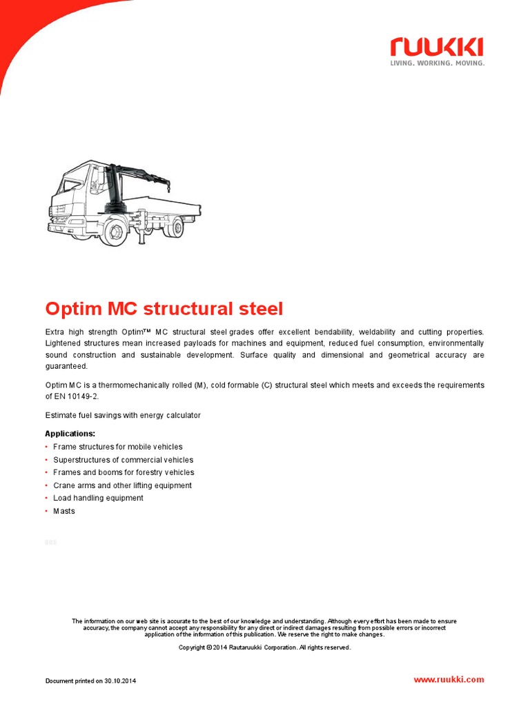 Optim MC Structural Steel | PDF | Welding | Construction