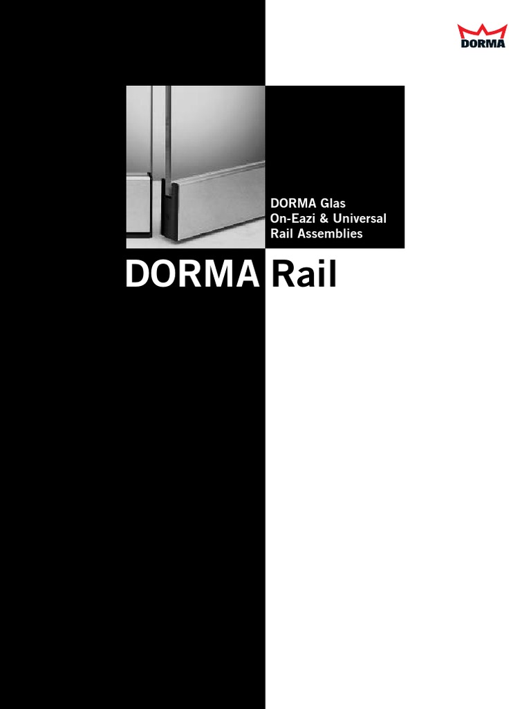 Dorma Rail | PDF | Door | Extrusion