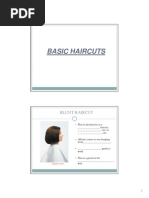 G3 - Cut Hair Using Basic Barbering Techniques PDF | PDF | Hairstyle | Hair