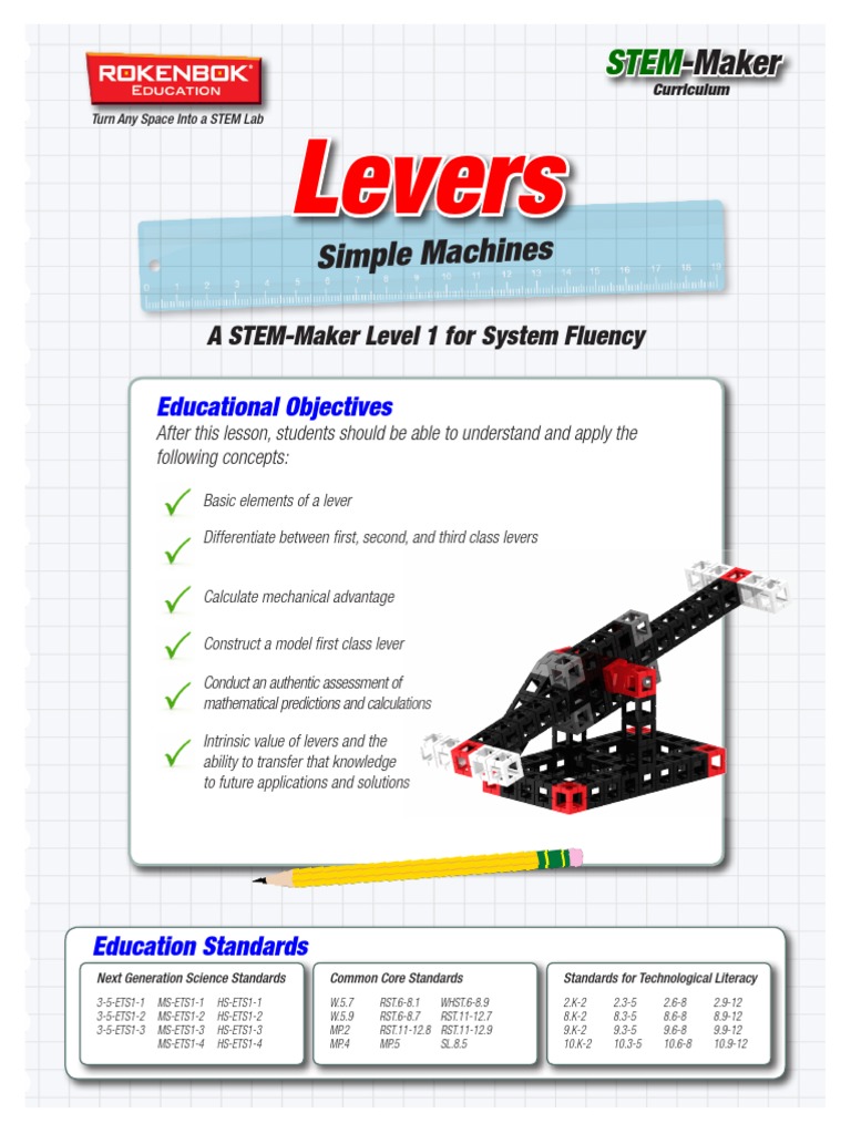 STEM Education - Levers | PDF | Lever | Kinematics