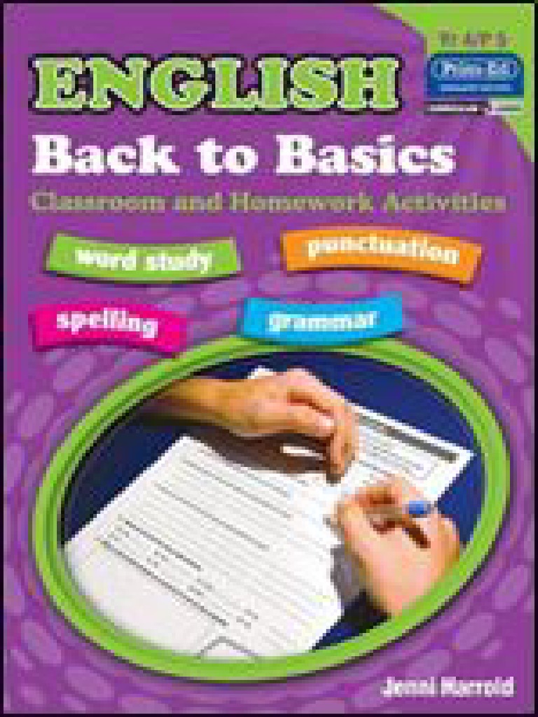 English Back To Basics | PDF | Verb | Sentence (Linguistics)