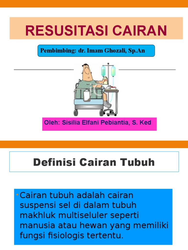 Resusitasi Cairan | PDF | Kesehatan Holistik