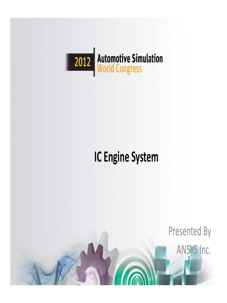 Ic Engine Ansys | PDF