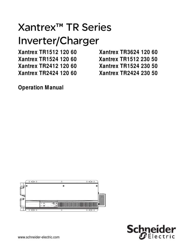 Trace Series Operation Manual (975-0391!01!01 Rev-C) | PDF | Battery ...