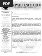 ISPSC Official Document Formatting Guide | PDF