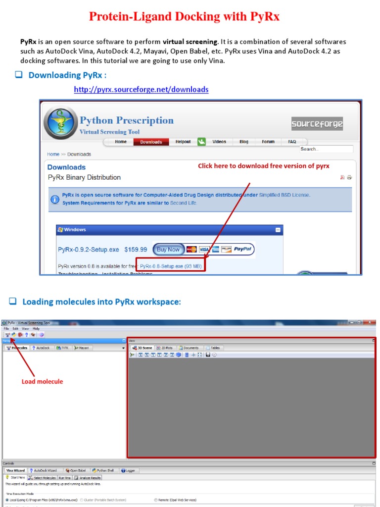 pyrx | Docking (Molecular) | Structural Biology