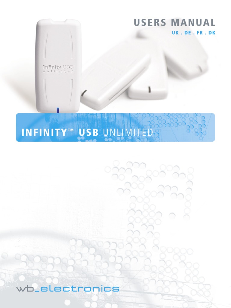Infinity Unlimited USB Manual | PDF | Device Driver | Computer File