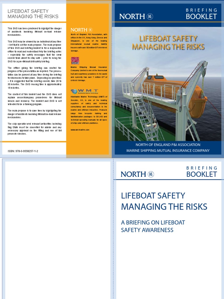 Lifeboat Safety - Briefing Booklet | PDF | Water Transport | Transport