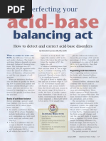 6 Easy Steps To ABG Analysis | PDF | Metabolism | Physiology