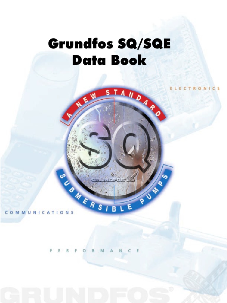 Grundfos Sqe Series | PDF | Pump | Tungsten