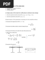 Chequered Plate Design Calculations | PDF