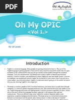 Updated Opic Questions | PDF | Experience