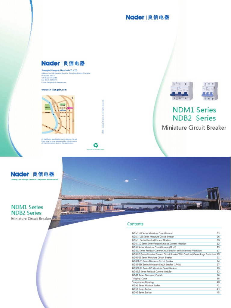 Nader MCB | Download Free PDF | Electrical Wiring | Switch