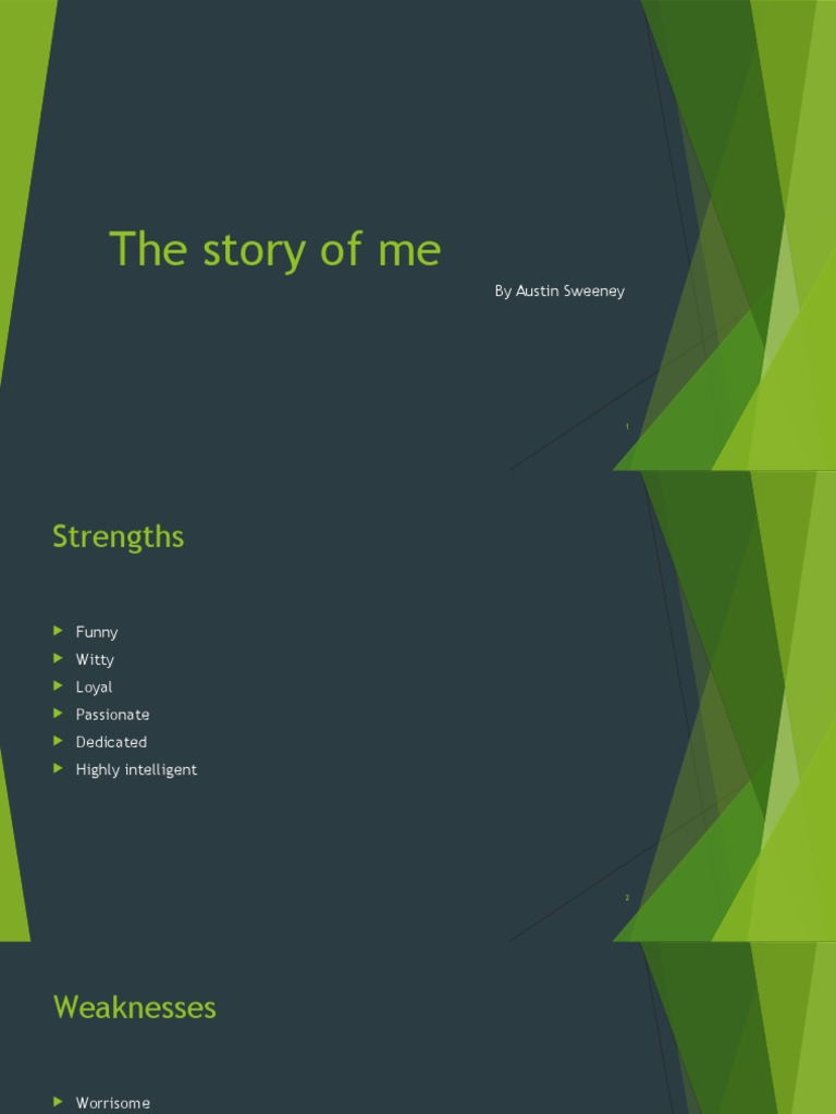 The Story of Me | PDF | Self-Improvement