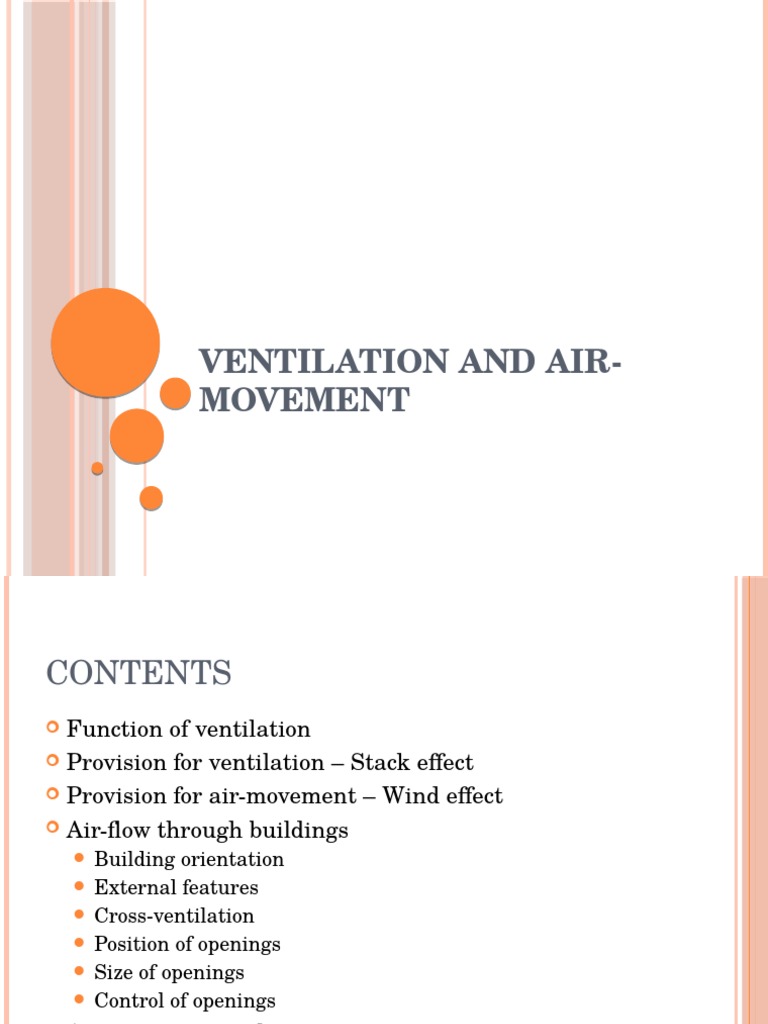 Ventilation Strategies for Building Design | PDF | Chimney ...