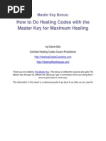 Healing Code Guide: Hand Positions & Prayer | PDF | Prayer | Psychology