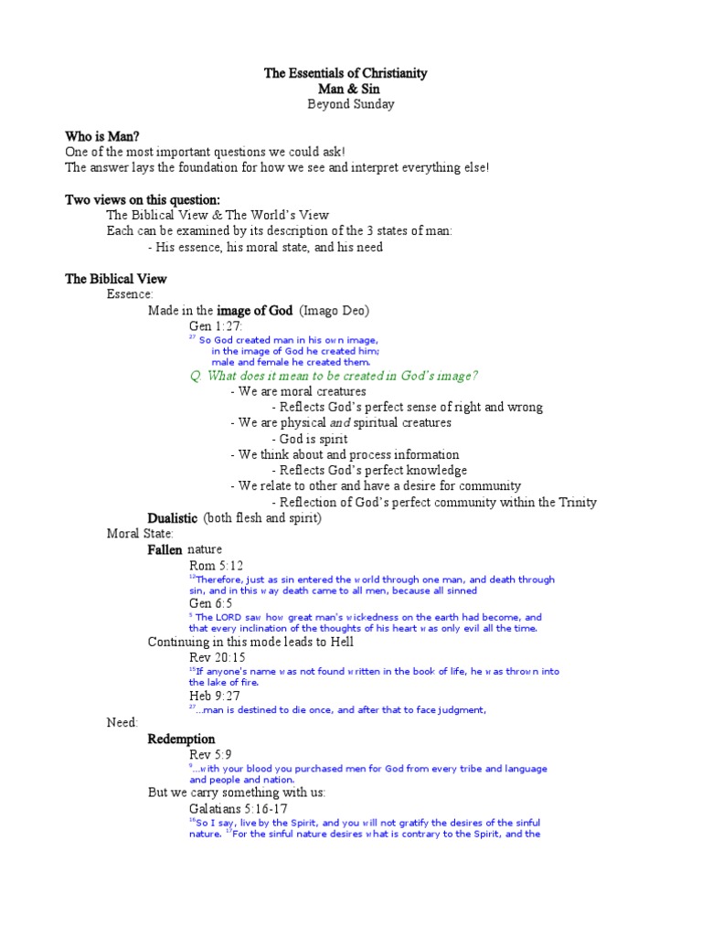 Man and Sin | PDF | Self Actualization | Metaphysics