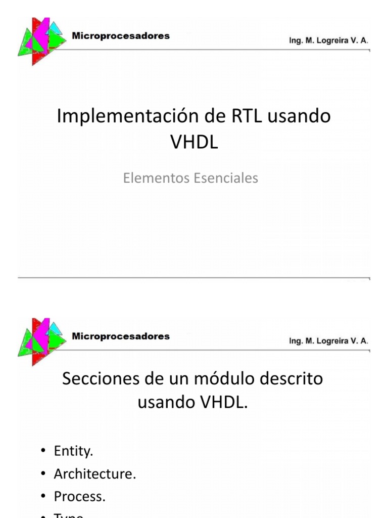 VHDL 13 | PDF | Vhdl | Informática