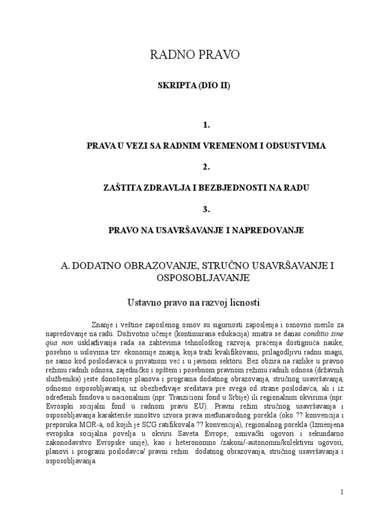Skripta II Dio Branko Lubarda | PDF