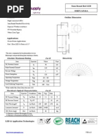 5mm LED Datasheet PDF | PDF | Light Emitting Diode | Electrical Equipment