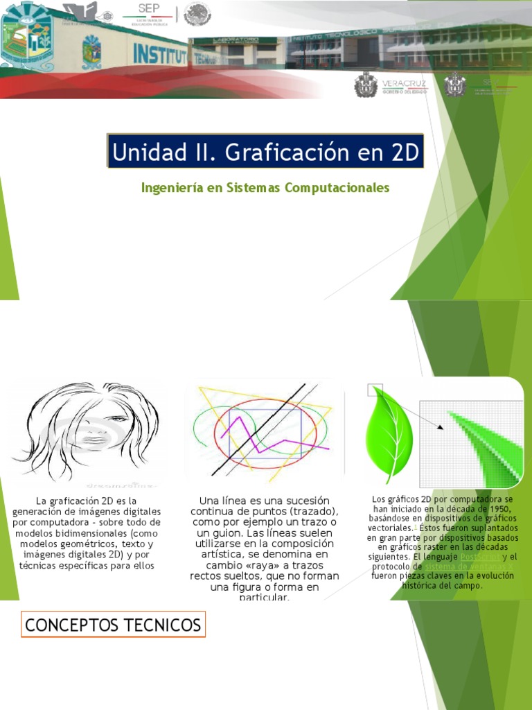 Unidad 2 Graficacion 2D | PDF | Polígono | Vector Euclidiano
