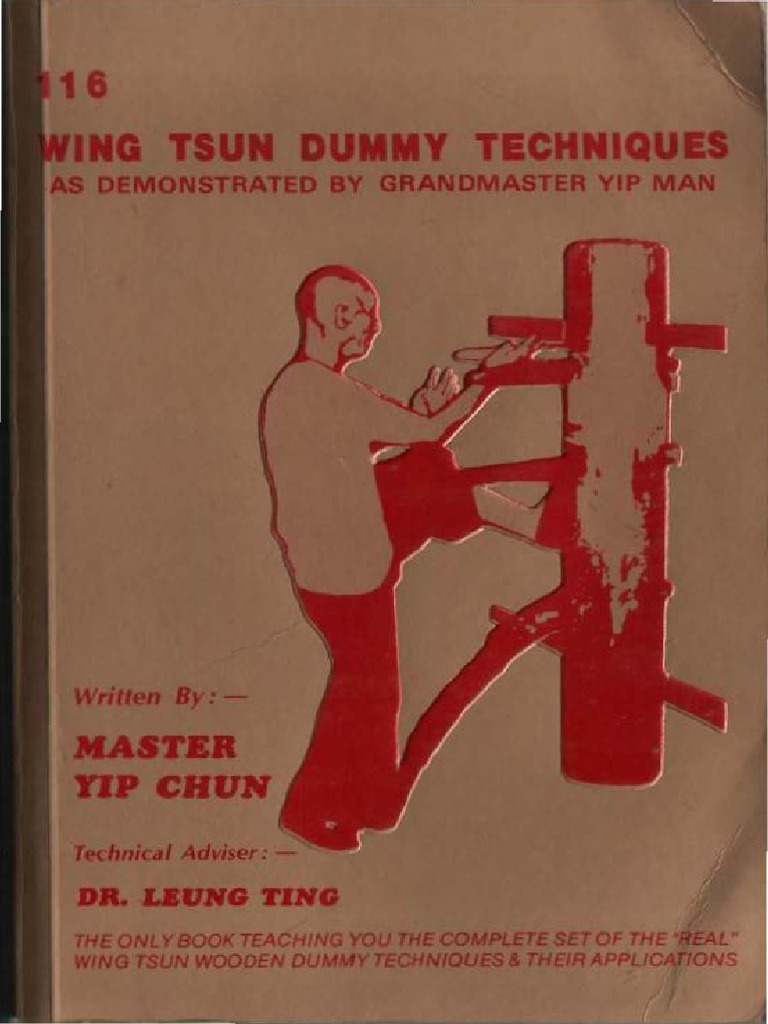 Wing Tsun Dummy Techniques Explained | PDF | Wing Chun | Chinese ...