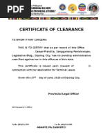 Retirement Certification Samples | PDF | Government